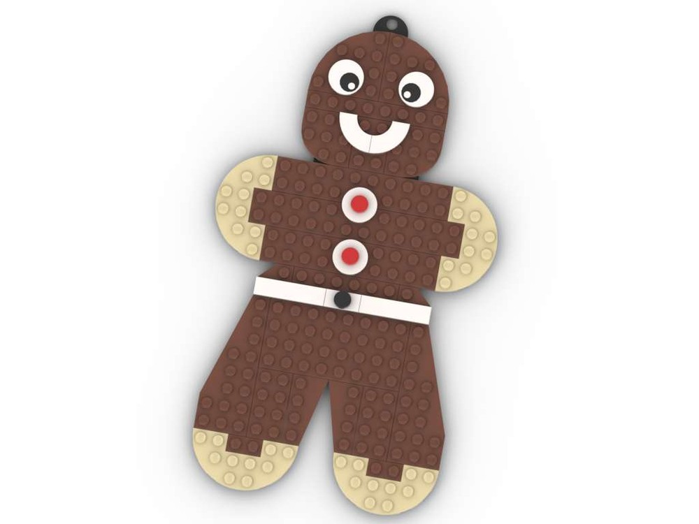 LEGO MOC Gingerbread man by perni_martin | Rebrickable - Build with LEGO