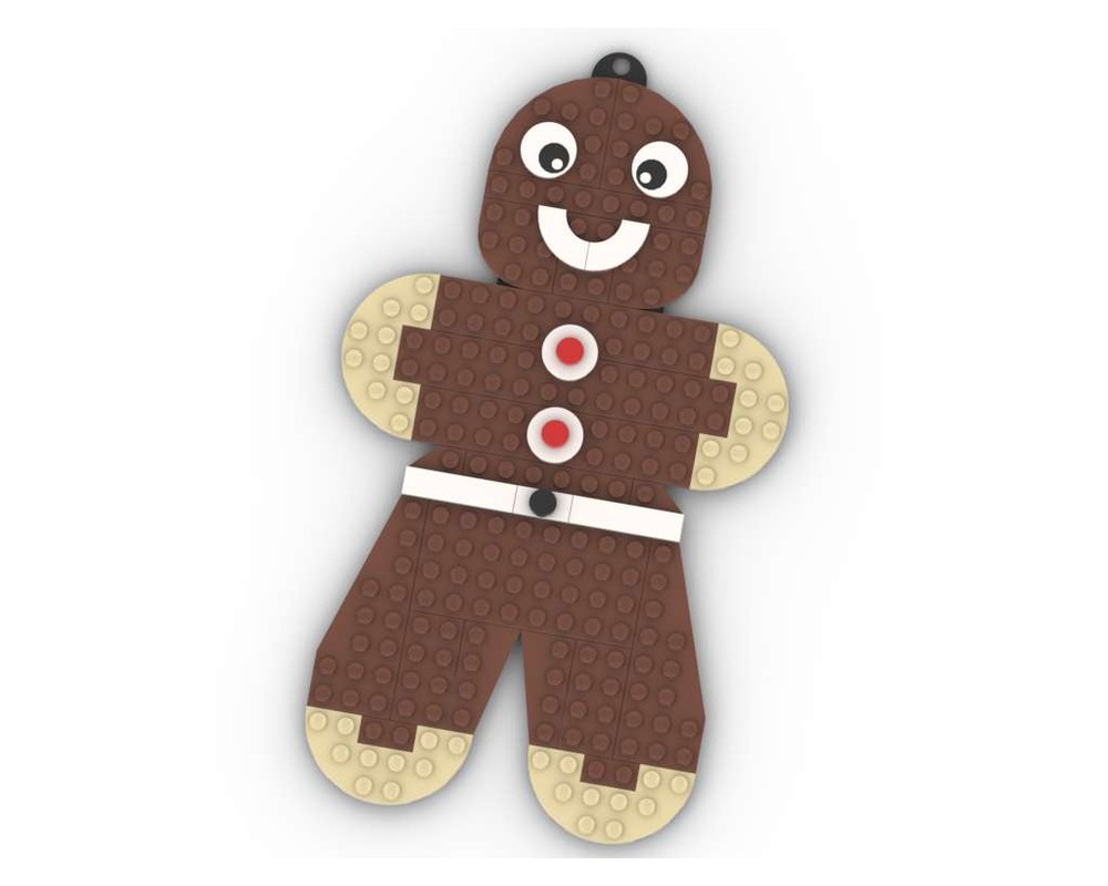 LEGO MOC Gingerbread man by perni_martin | Rebrickable - Build with LEGO