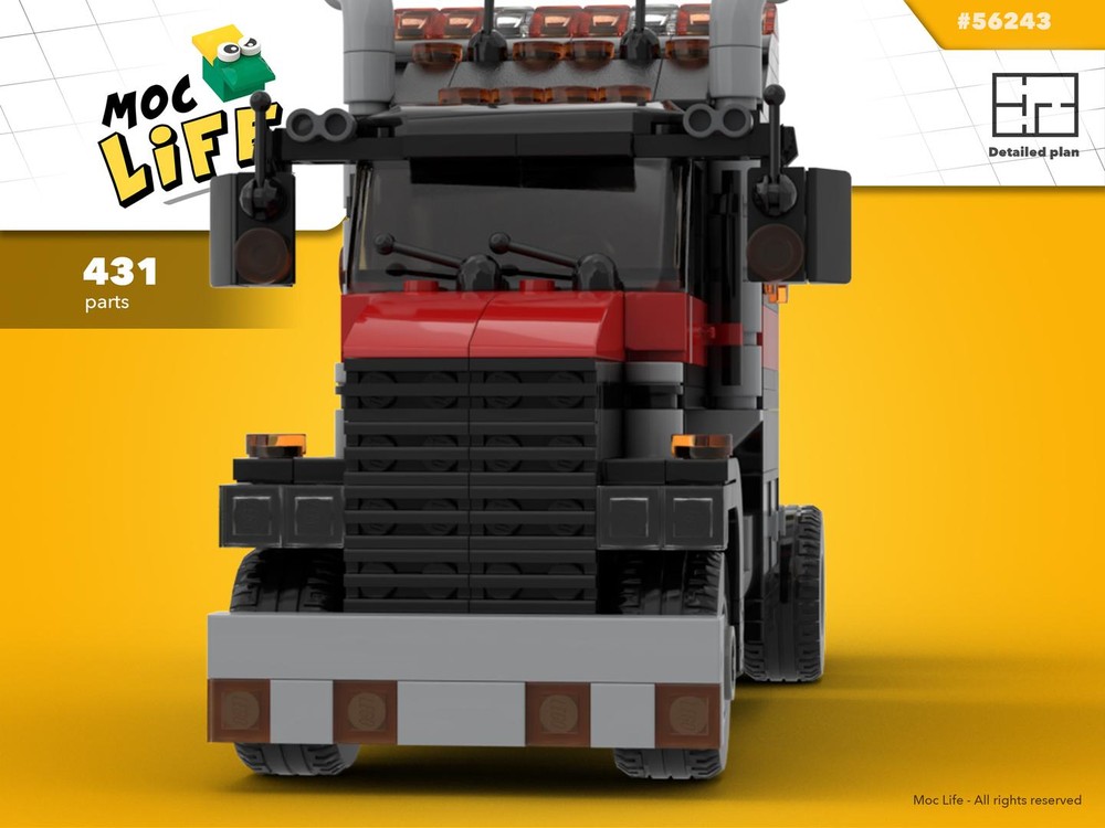 LEGO MOC North American anti impact truck by MocLife | Rebrickable ...