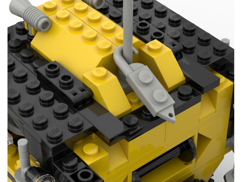 LEGO MOC 5510 - Cab-Over with tiltable cabin by InfernalQuack ...