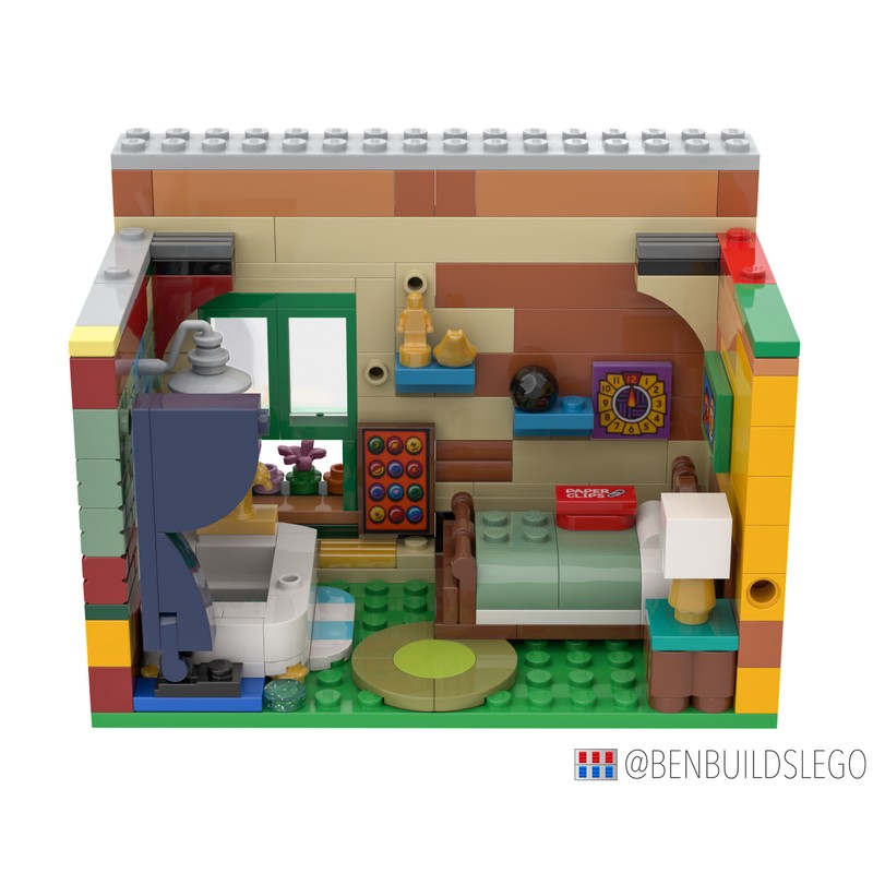 LEGO MOC Sesame Street Modular Building by benbuildslego | Rebrickable ...