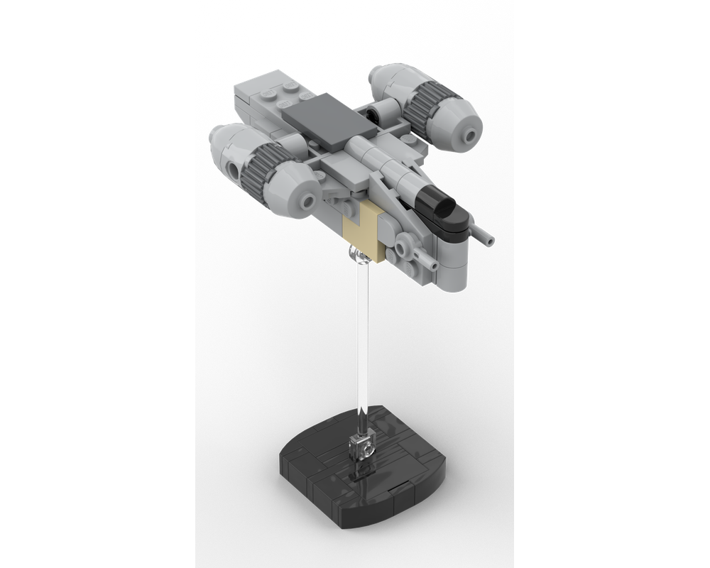 LEGO MOC Nano-Scale Razor Crest by DigitalSock | Rebrickable - Build ...