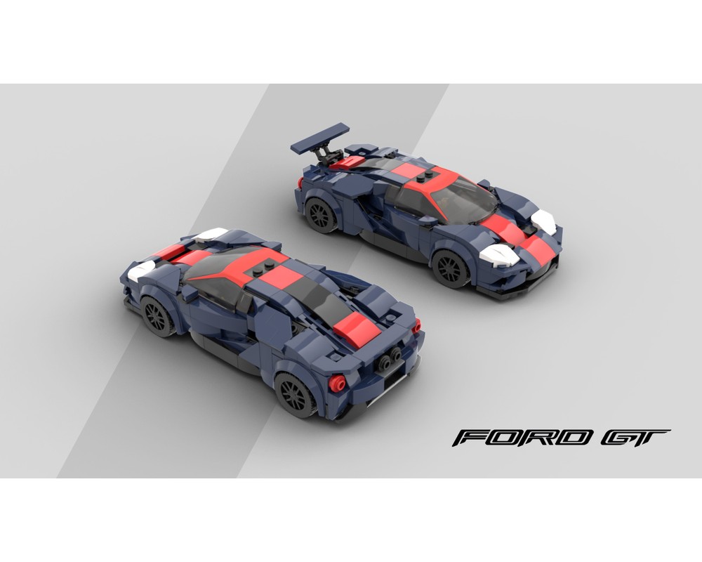 LEGO MOC Ford GT 2017 Road Version by madspacer | Rebrickable - Build ...