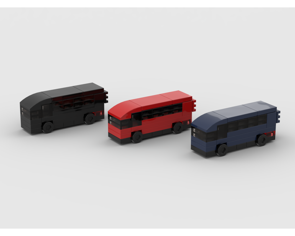 LEGO MOC Mini Bus by BuildMaster | Rebrickable - Build with LEGO