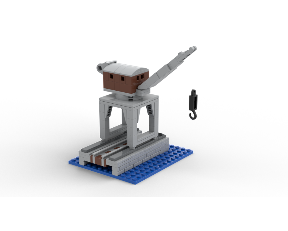 LEGO MOC Micro Scale Dock Crane (Hit The Bricks) by Yellow.LXF ...