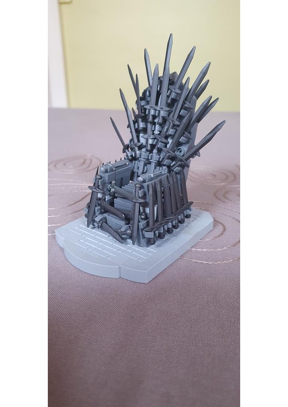 LEGO MOC The Iron Throne from The Game of Thrones by dranac ...