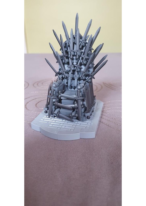 LEGO MOC The Iron Throne from The Game of Thrones by dranac ...