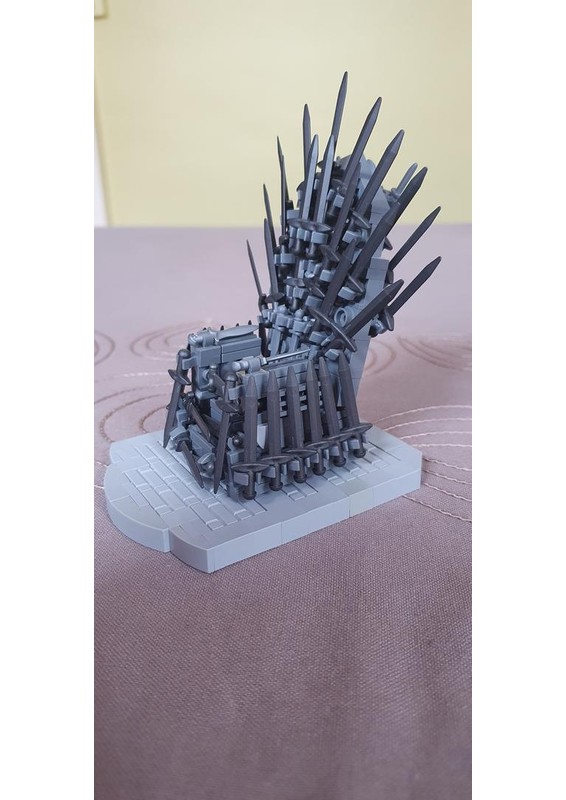 LEGO MOC The Iron Throne from The Game of Thrones by dranac ...