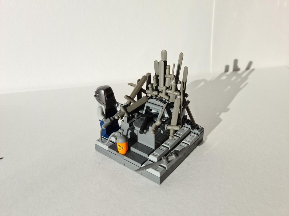 LEGO MOC 8x8 Welder of Thrones by RudaisVells | Rebrickable - Build ...