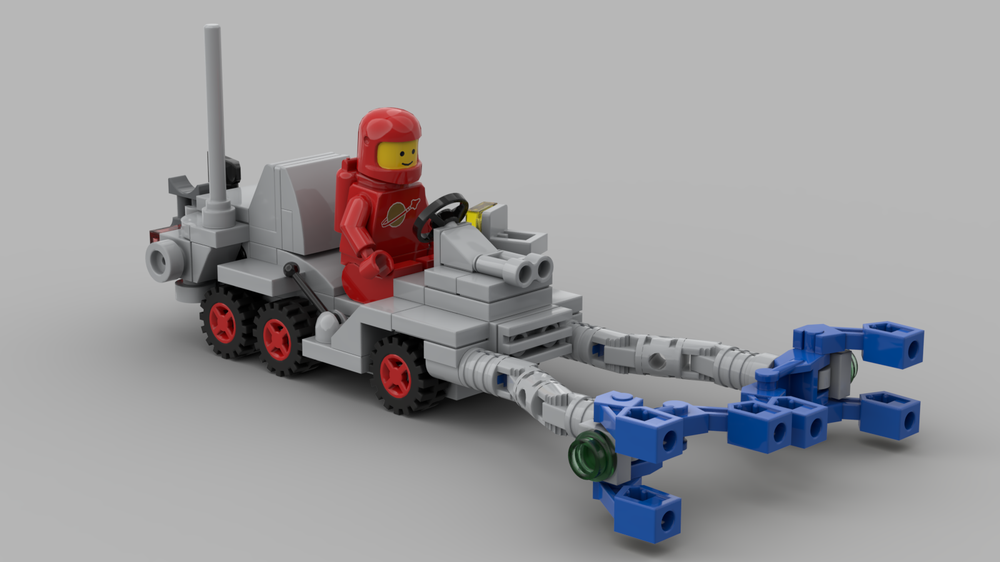 LEGO MOC Classic space loader by Mobilox Studios | Rebrickable - Build ...