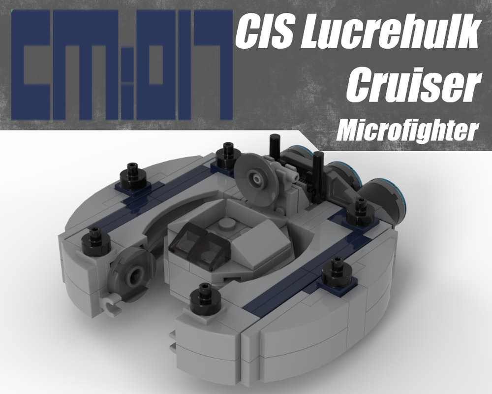 LEGO MOC CIS Lucrehulk Cruiser Microfighter by Liio | Rebrickable ...