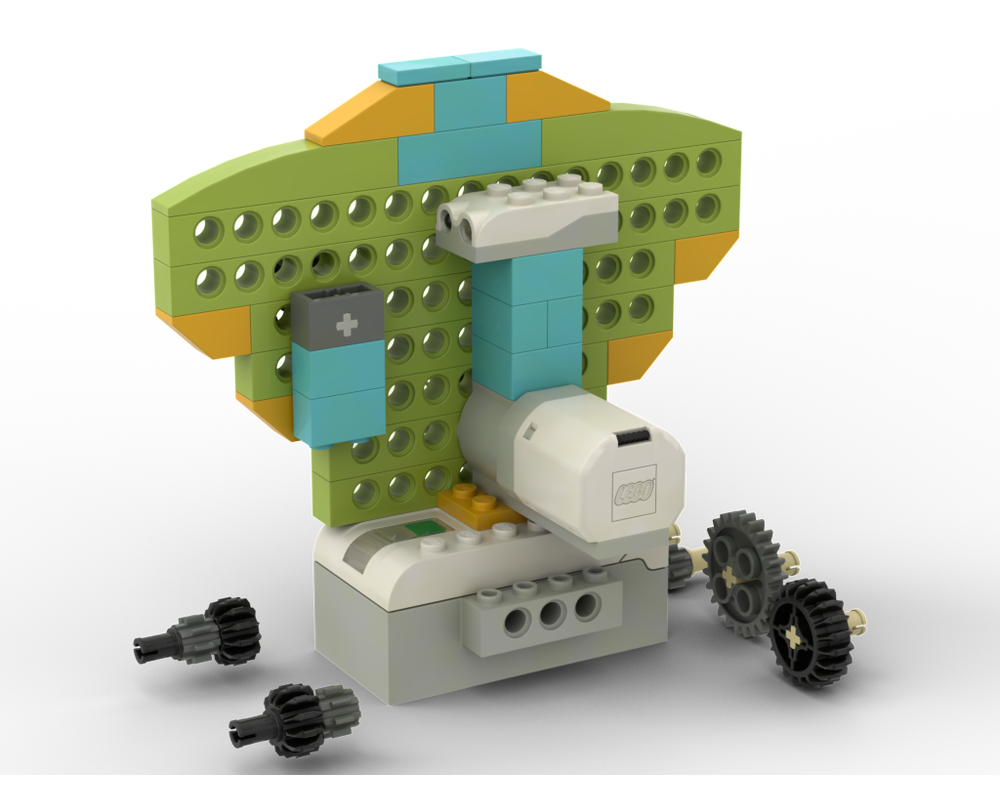 LEGO MOC WeDo 2.0 Gear Puzzle by 10greg | Rebrickable - Build with LEGO