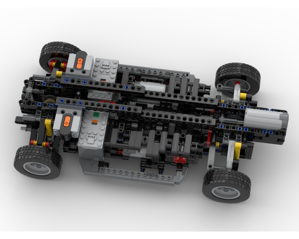 LEGO MOC chassis 4x4 by rageGears | Rebrickable - Build with LEGO