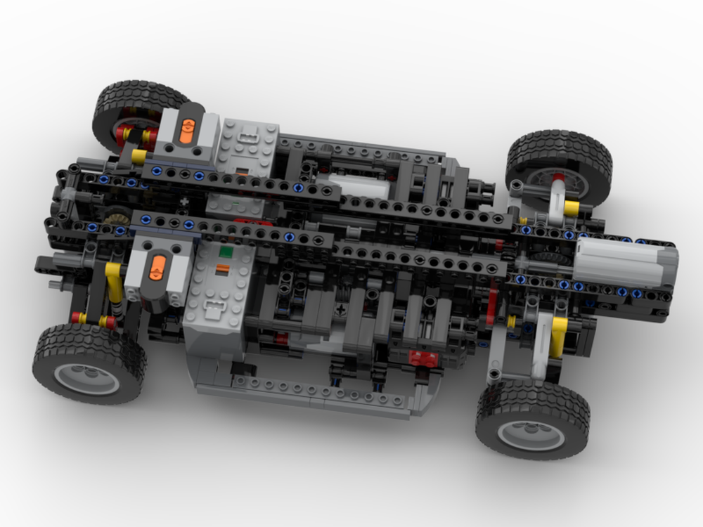 LEGO MOC chassis 4x4 by rageGears | Rebrickable - Build with LEGO