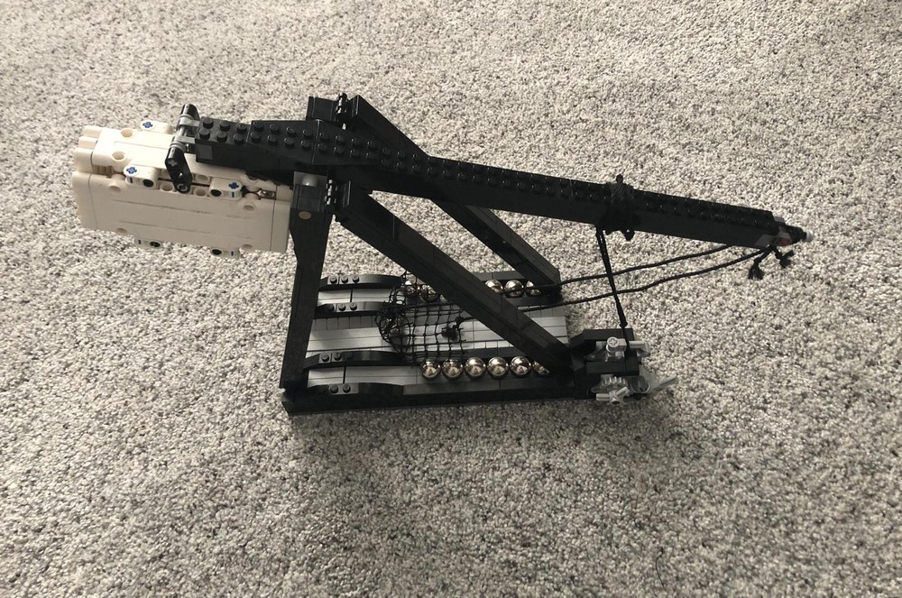 LEGO MOC Trebuchet by Big Brix | Rebrickable - Build with LEGO