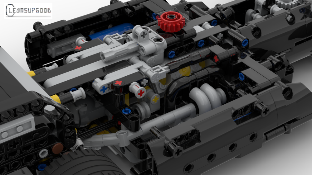 LEGO MOC 42111 C-Model: VINDICATOR Racer by Cleansupgood | Rebrickable ...