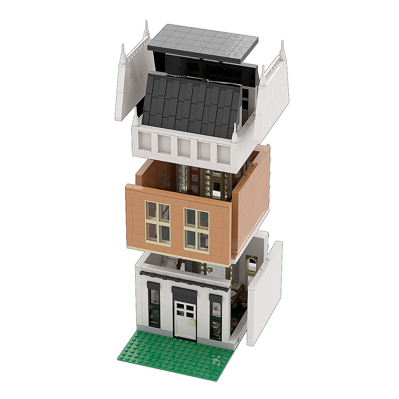 LEGO MOC Modular Law Firm by MOC_Expert | Rebrickable - Build with LEGO