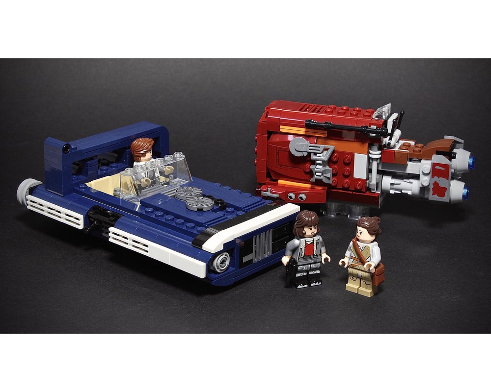 LEGO MOC Luke's Speeder set 75271 MOD by ron_mcphatty | Rebrickable ...