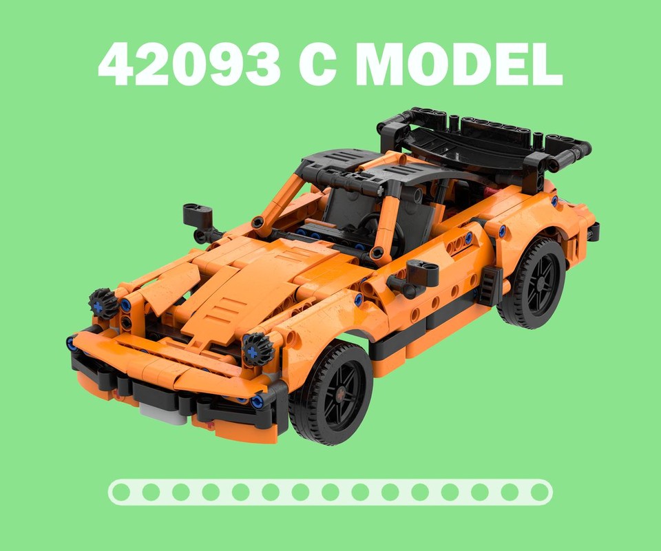 LEGO MOC 42093 C model-Porsche 930 by sthrom | Rebrickable - Build with ...