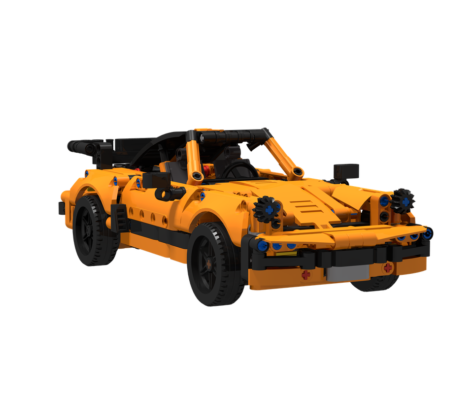 LEGO MOC 42093 C model-Porsche 930 by sthrom | Rebrickable - Build with ...