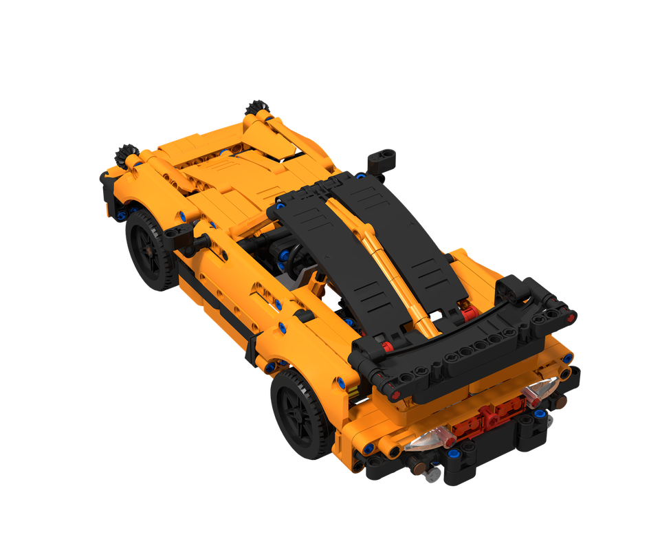 LEGO MOC 42093 C model-Porsche 930 by sthrom | Rebrickable - Build with ...