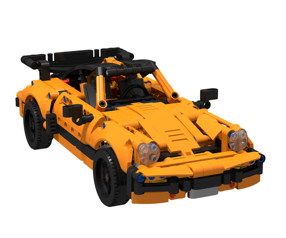 LEGO MOC 42093 C model-Porsche 930 by sthrom | Rebrickable - Build with ...