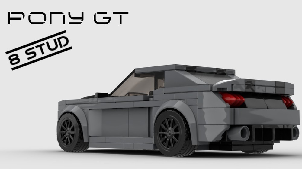 LEGO MOC Pony_GT_8stud by Gnat.bricks | Rebrickable - Build with LEGO
