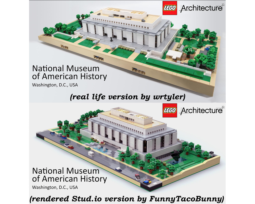 LEGO MOC National Museum of American History by FunnyTacoBunny ...