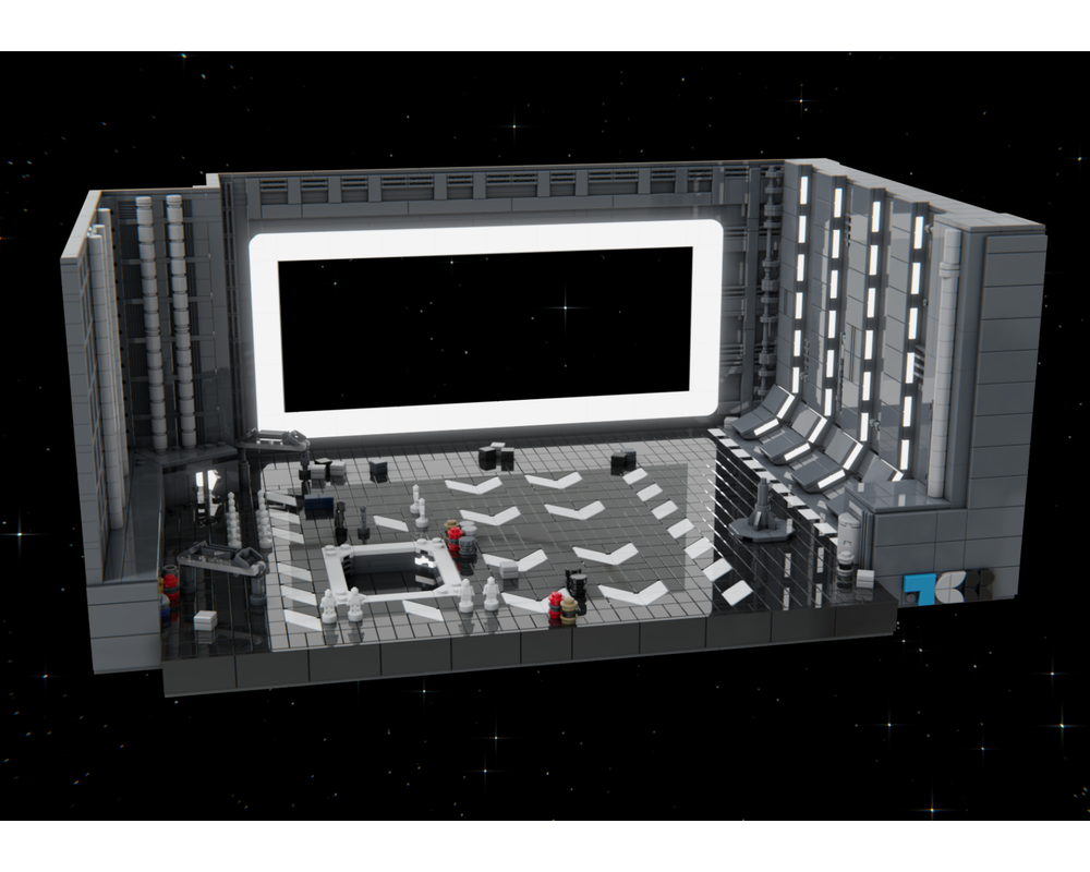 LEGO MOC Death Star Hangar Bay 327 Diorama MOC by thecreatorrmocs ...