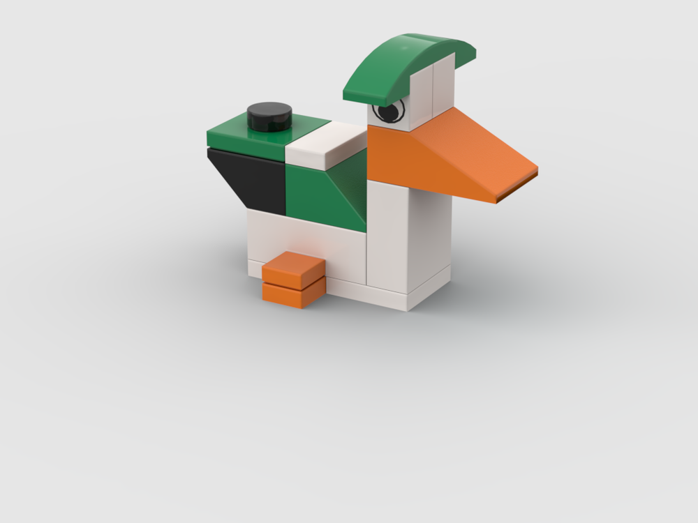 Lego Moc Duck By Haraldm Rebrickable Build With Lego