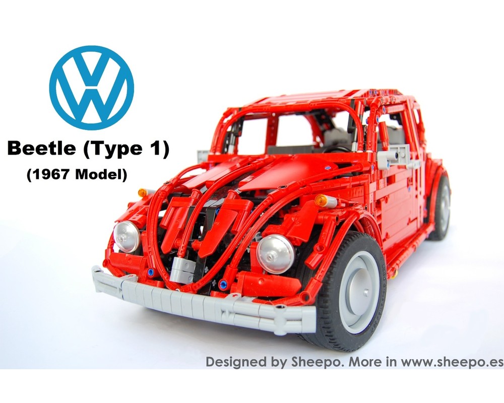 LEGO MOC Volkswagen Beetle (Type 1) (Manual version) by Sheepo ...