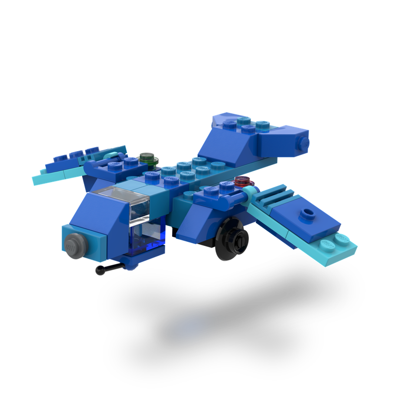 LEGO MOC Triton Hydroplane by willcapellaro | Rebrickable - Build with LEGO