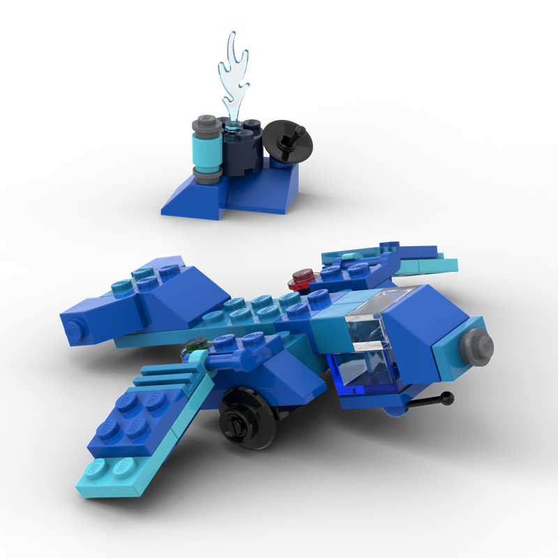 LEGO MOC Triton Hydroplane by willcapellaro | Rebrickable - Build with LEGO