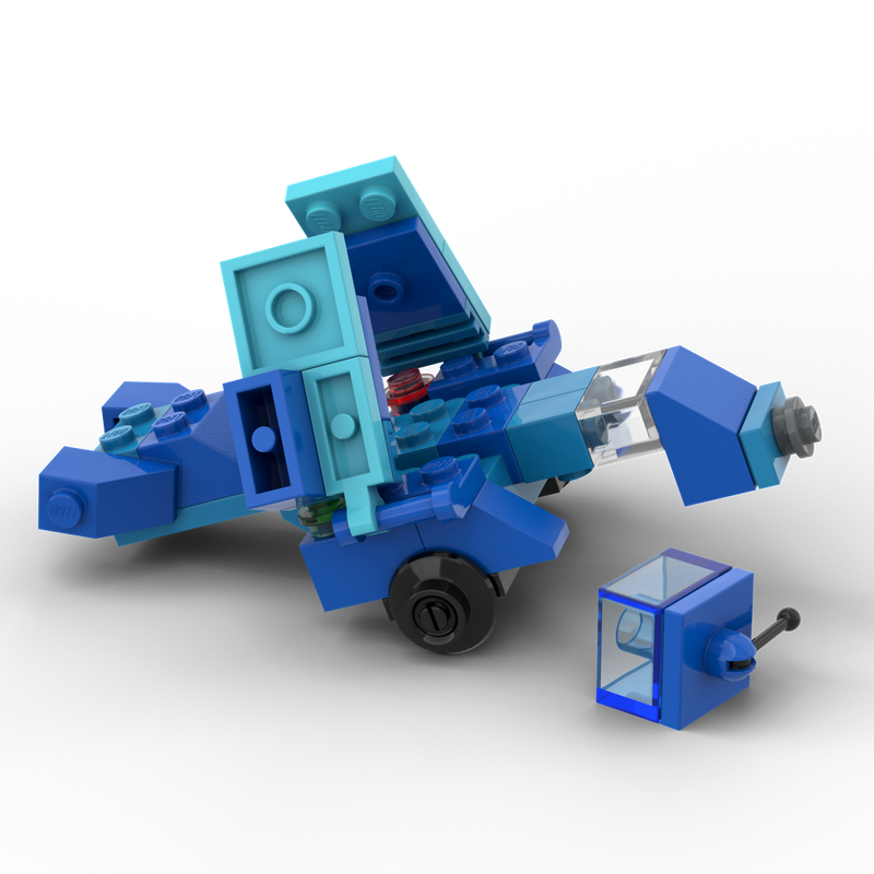 LEGO MOC Triton Hydroplane by willcapellaro | Rebrickable - Build with LEGO