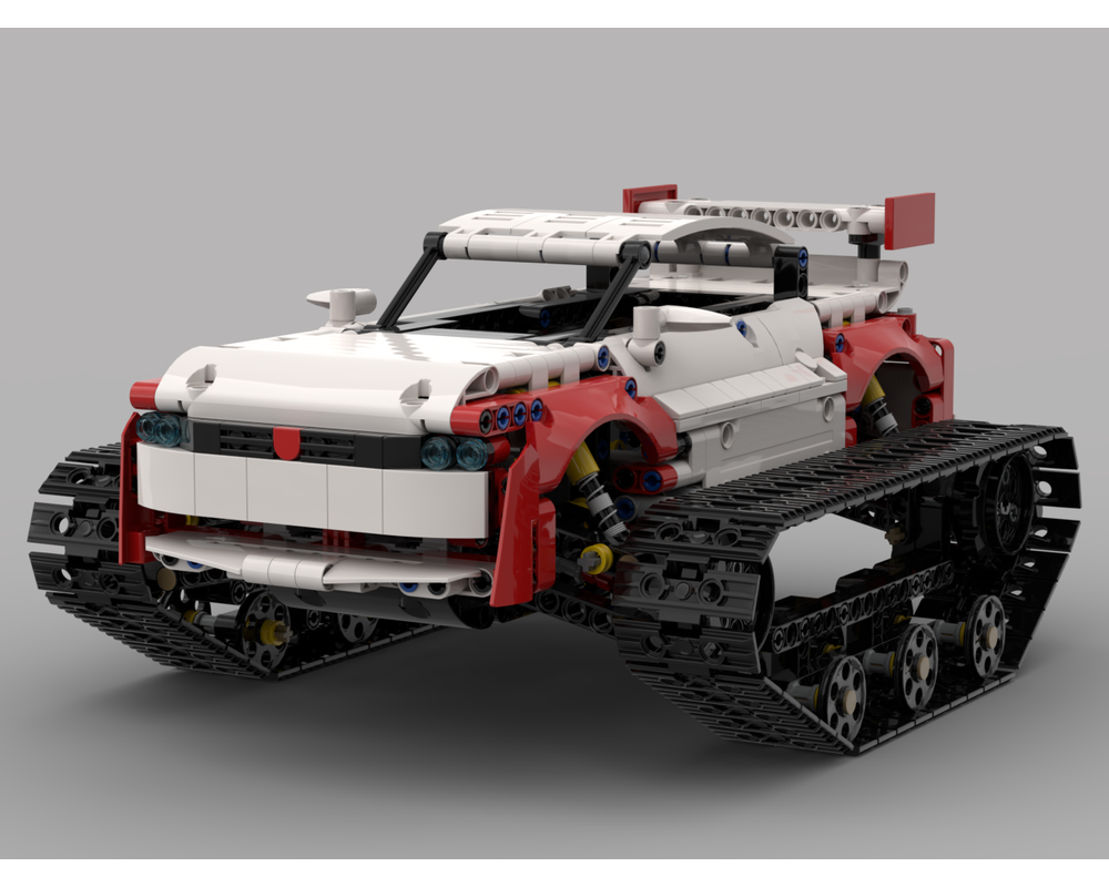 Lego Moc Xtreme Tracked Racer By Theoderic Rebrickable Build With Lego