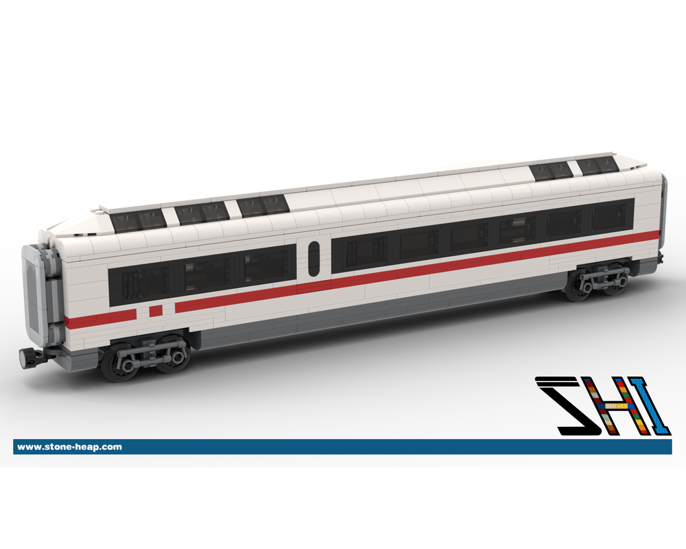 LEGO MOC ICE 1 Speisewagen by Germanrailwaybuilder | Rebrickable ...