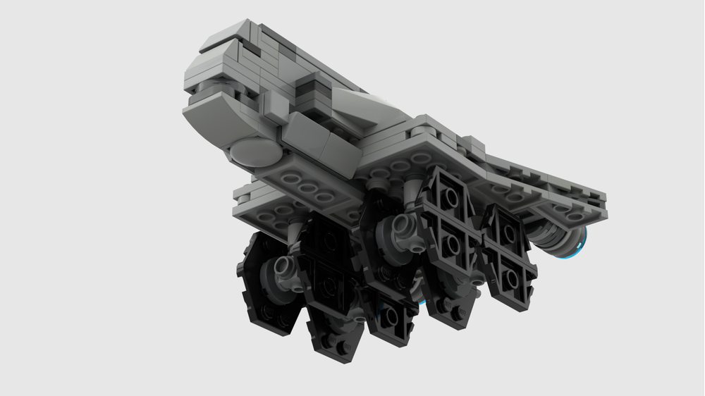 LEGO MOC Gozanti Class Cruiser (Micro Fleet Scale) by 2bricksofficial ...