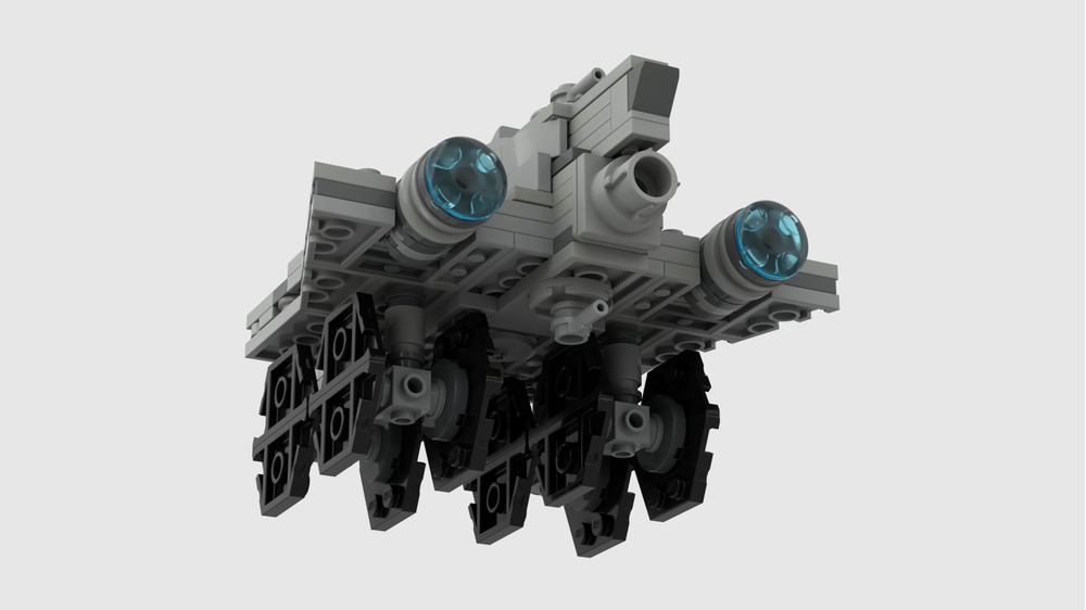 LEGO MOC Gozanti Class Cruiser (Micro Fleet Scale) by 2bricksofficial ...