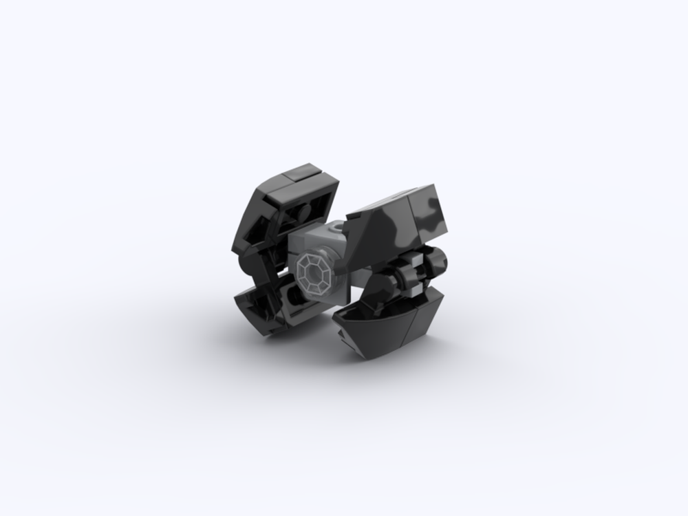 LEGO MOC Mini Tie Interceptor by Enochen | Rebrickable - Build with LEGO