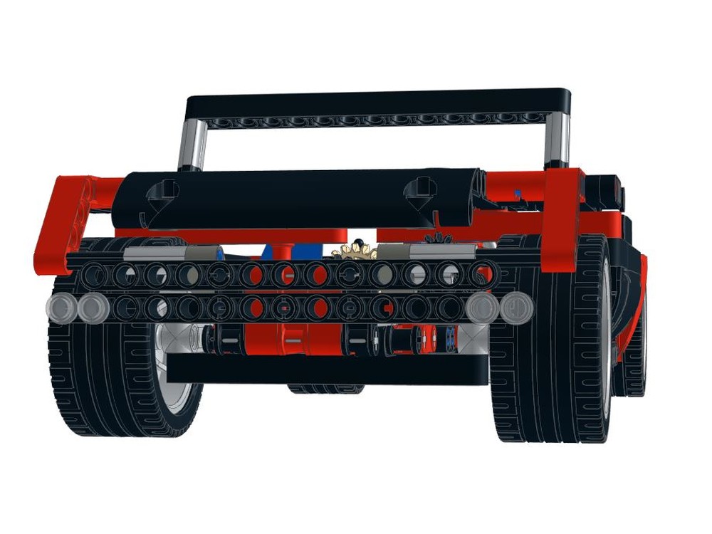 LEGO MOC 8041 (42041) - Chevrolet Corvair by AKM-Sky | Rebrickable ...