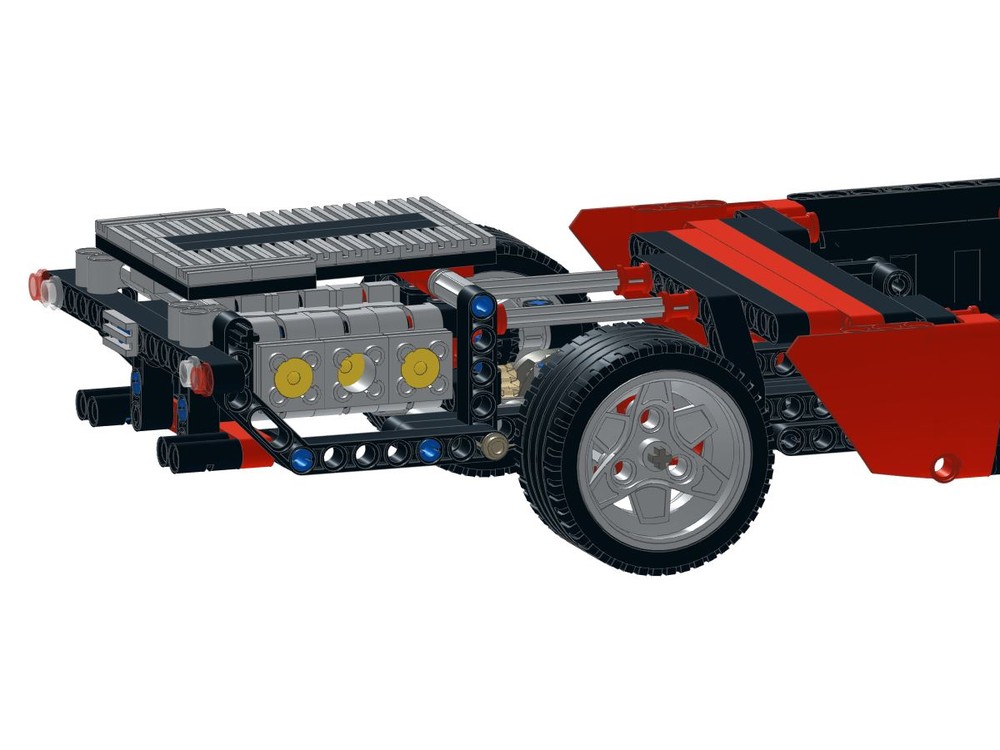 LEGO MOC 8041 (42041) - Chevrolet Corvair by AKM-Sky | Rebrickable ...