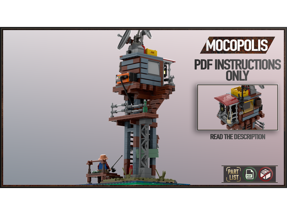LEGO MOC Post Apocalyptic Shack by MOCOPOLIS | Rebrickable - Build with ...