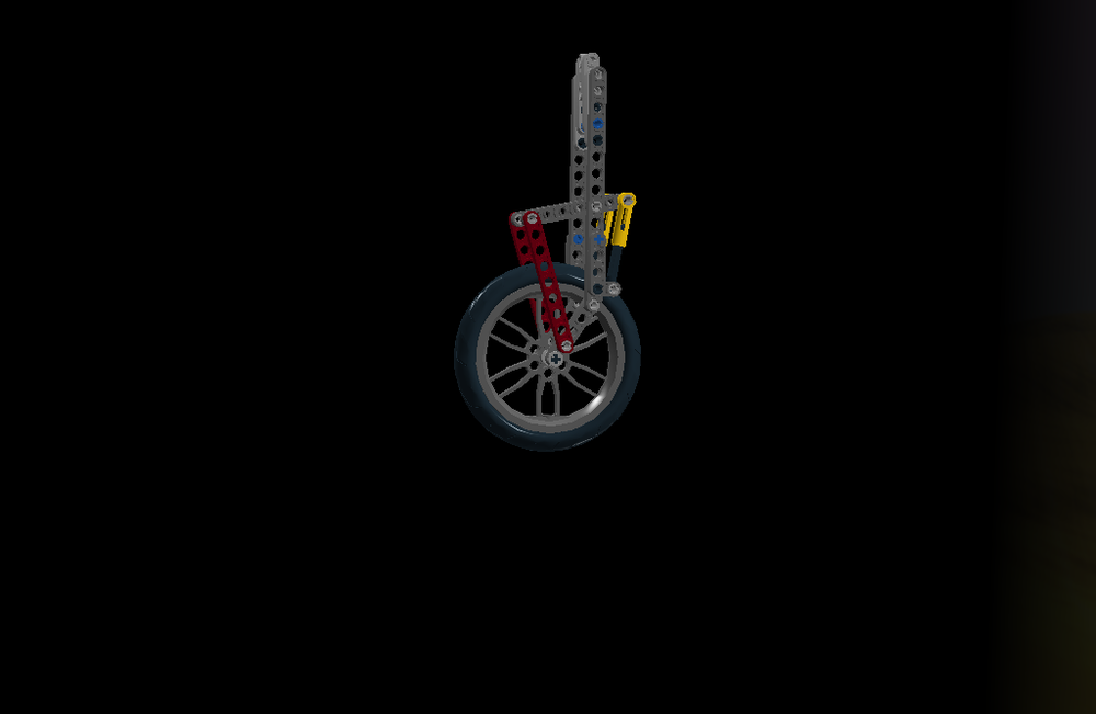 LEGO MOC front bike suspension (springer style) by MrBobo | Rebrickable ...