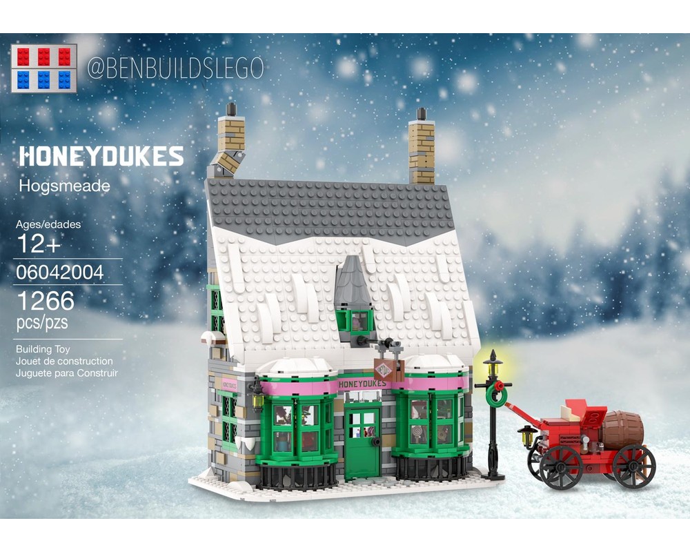 LEGO MOC Honeydukes (Hogsmeade Winter Village) by benbuildslego | Rebrickable - Build with LEGO