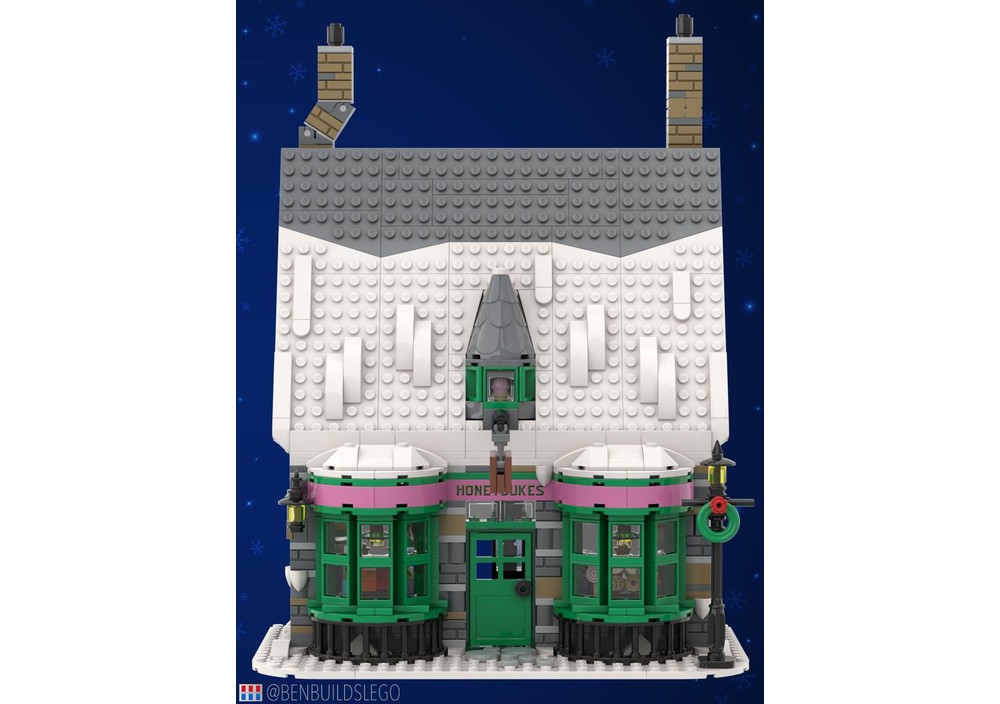LEGO MOC Honeydukes (Hogsmeade Winter Village) by benbuildslego | Rebrickable - Build with LEGO