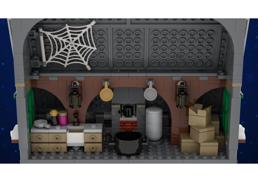 LEGO MOC Honeydukes (Hogsmeade Winter Village) by benbuildslego | Rebrickable - Build with LEGO