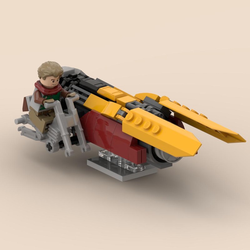LEGO MOC Marshall's Speeder by neroz | Rebrickable - Build with LEGO