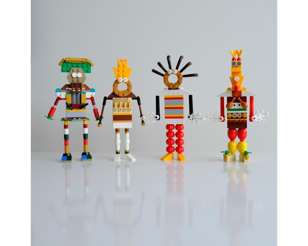 LEGO MOC African Tribal Dolls by BrickdeLeon | Rebrickable - Build with ...