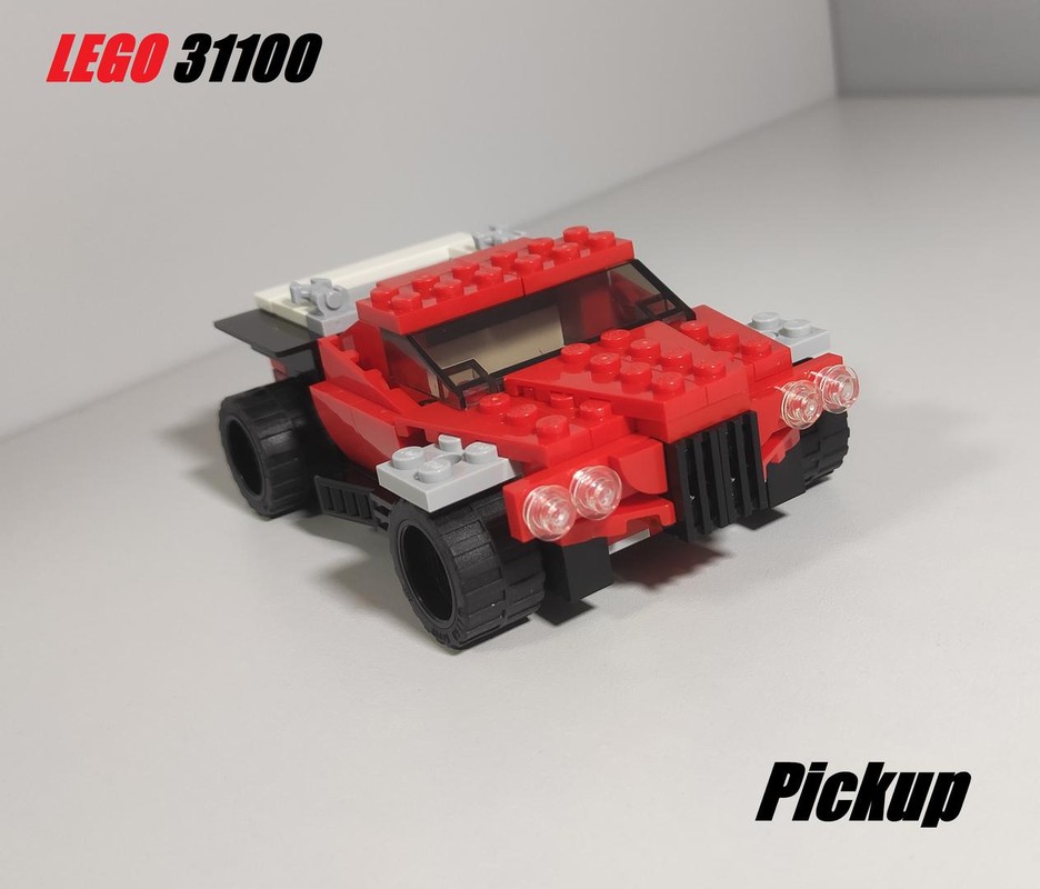 LEGO MOC 31100 Pickup by Kirvet | Rebrickable - Build with LEGO