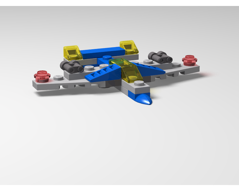 LEGO MOC Benny's B52-B plane by JusTiCe8 | Rebrickable - Build with LEGO